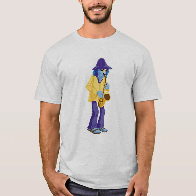 Muppets Zoot playing a saxophone Disney T-Shirt | Zazzle