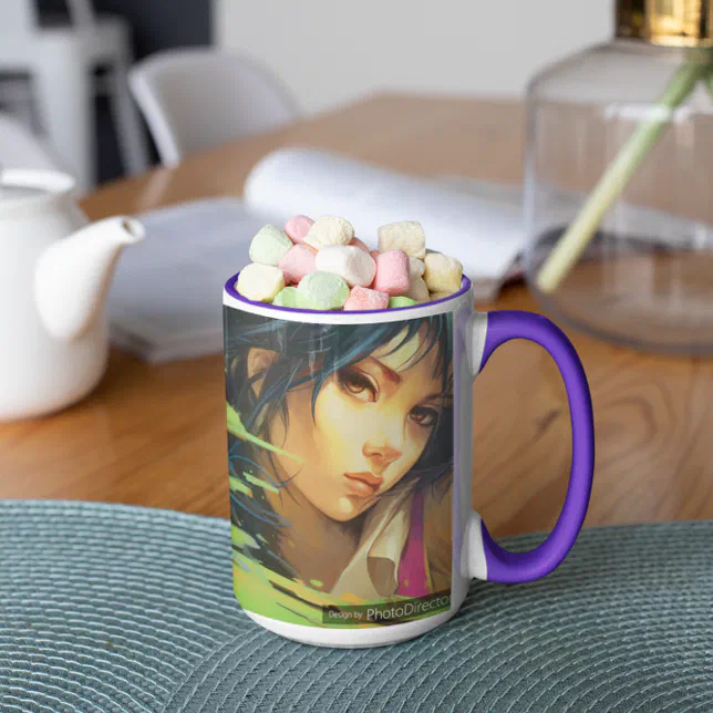 Mural 2 Anime 1 Coffee Mug | Zazzle