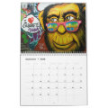 Mural Artwork Street Murals 2020 Calendar | Zazzle