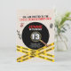 Murder Mystery Birthday Party Crime Scene Invitation | Zazzle