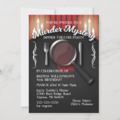 Murder Mystery Dinner Theater Party Invitation | Zazzle