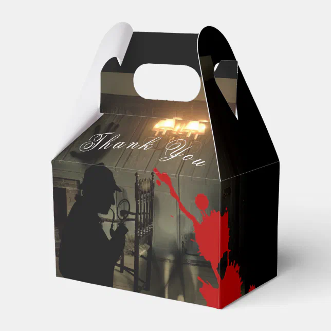 Murder Mystery Gable Box Crime Scene Investigation | Zazzle