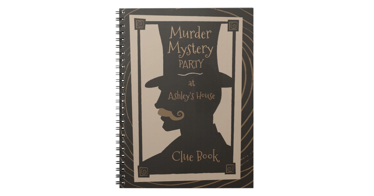 Murder Mystery Party - Clue Book | Zazzle