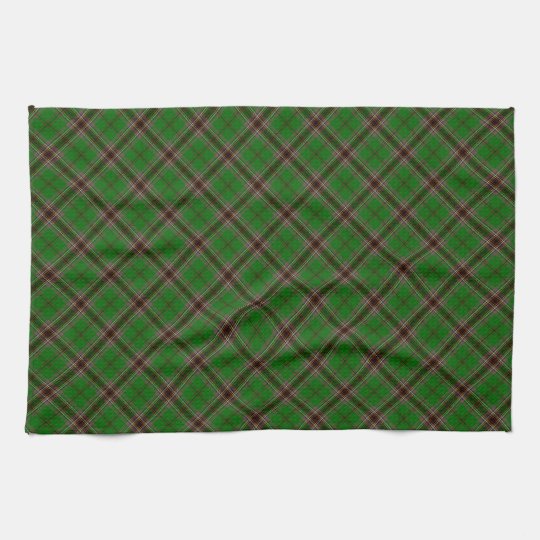 Murphy Clan Tartan Irish Designed Print Towel | Zazzle.com