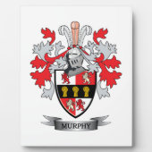 Murphy Coat of Arms Plaque | Zazzle