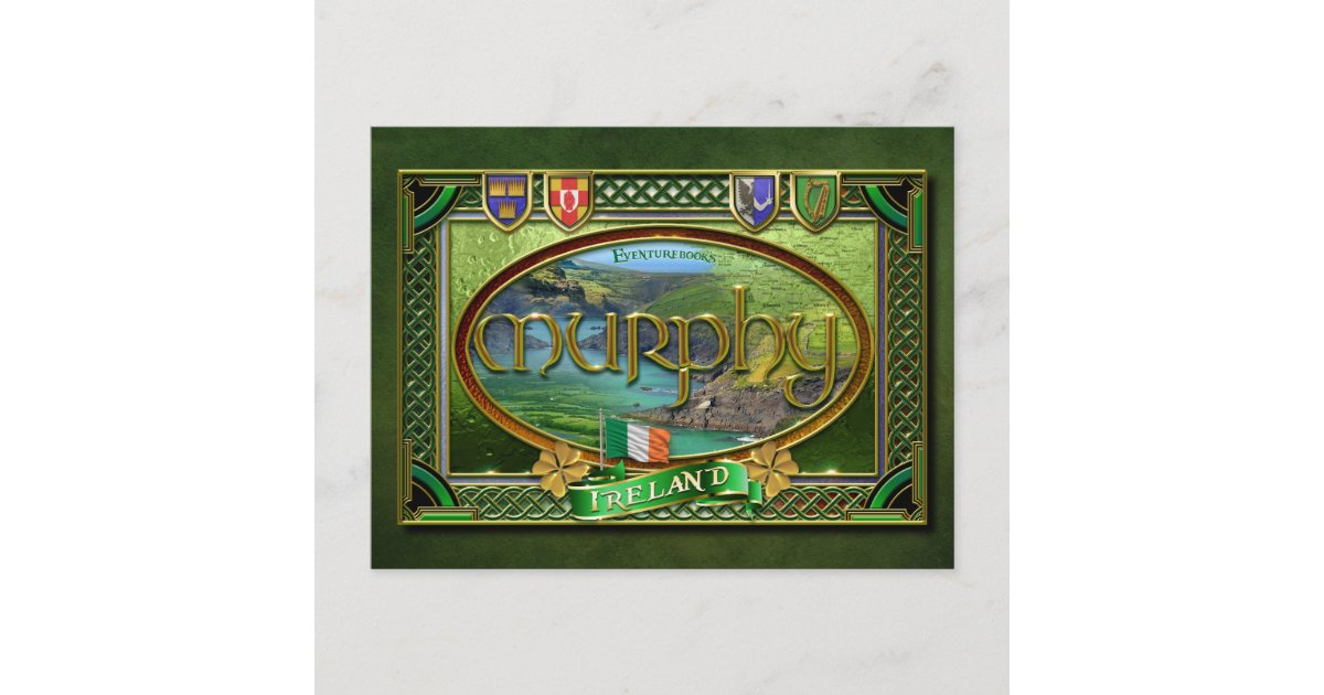 Murphy Family Banner Postcard | Zazzle