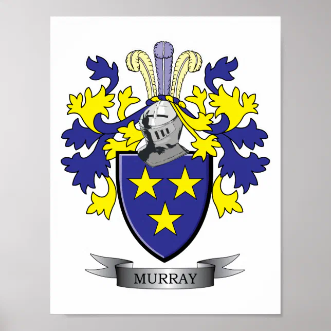 Murray Coat of Arms Poster | Zazzle