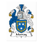 Murray Family Crest Coat of Arms Postcard | Zazzle.com
