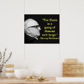 Murray Rothbard Poster | Zazzle