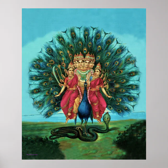 Murugan Hindu God Large Poster | Zazzle