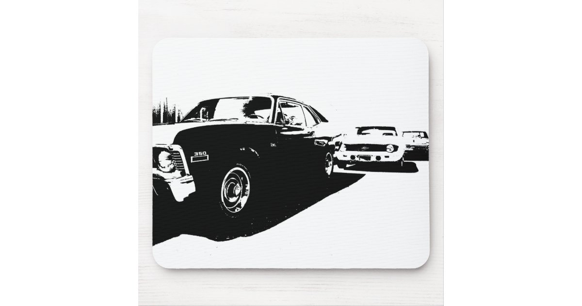 Muscle Car Mousepad | Zazzle