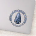 Muscogee Creek Nation (arrowhead) Sticker | Zazzle