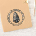 Muscogee Creek Nation (arrowhead) Sticker | Zazzle
