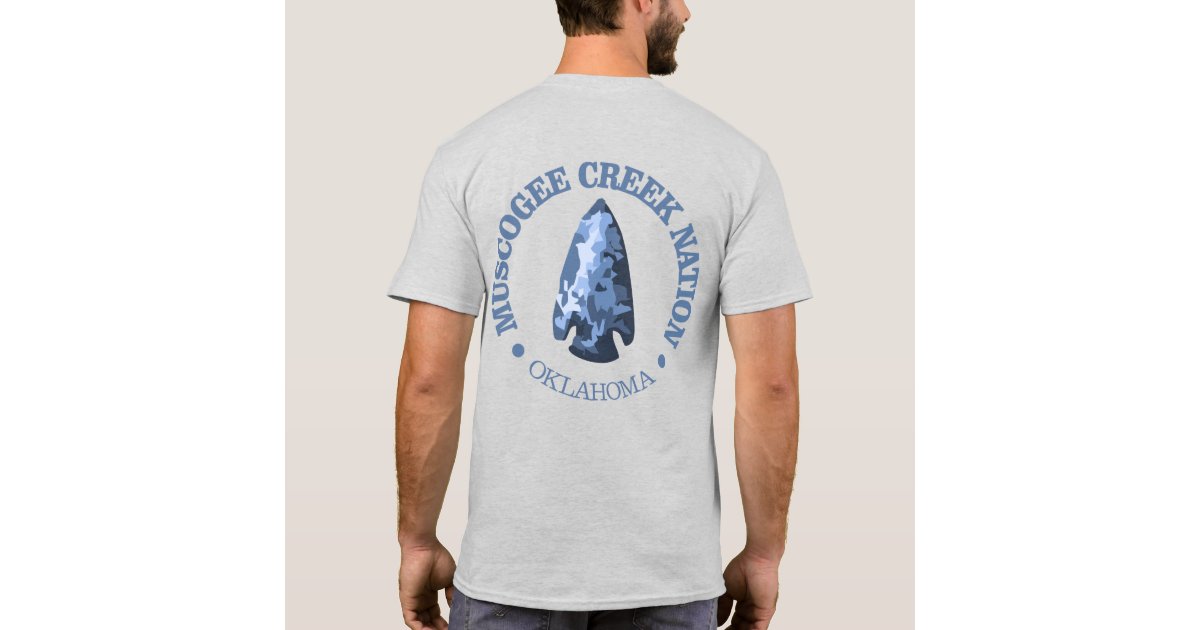 Muscogee Creek Nation (arrowhead) T-Shirt | Zazzle