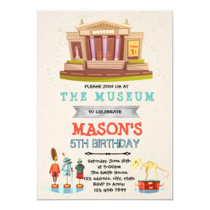 Museum Invitations | Zazzle