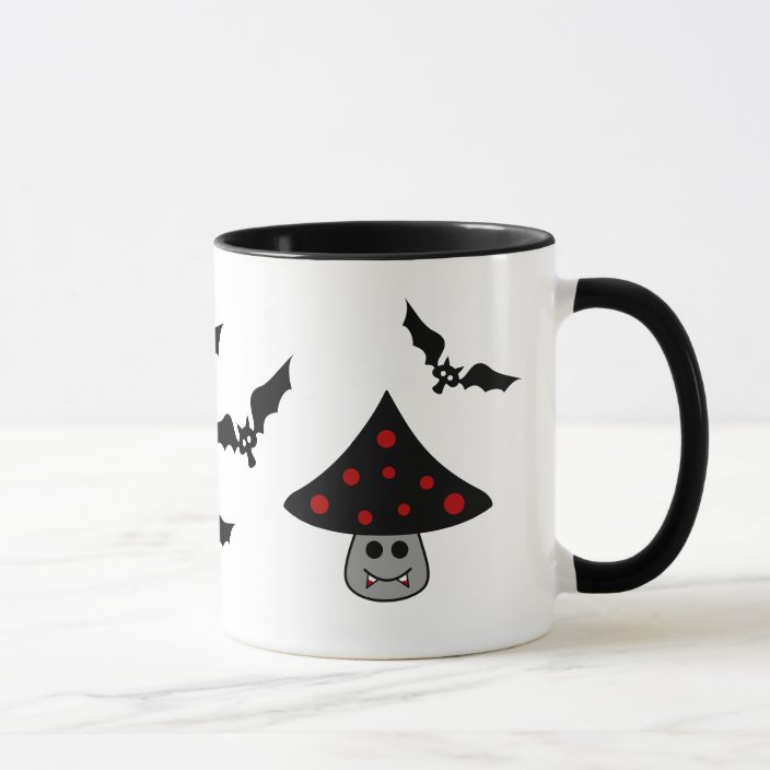 Mushroom Vampire Mug | Zazzle.com