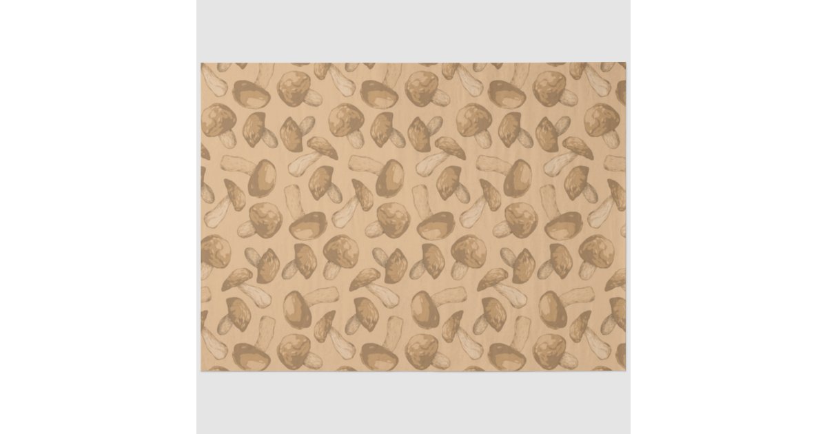 Mushrooms Tissue Paper | Zazzle