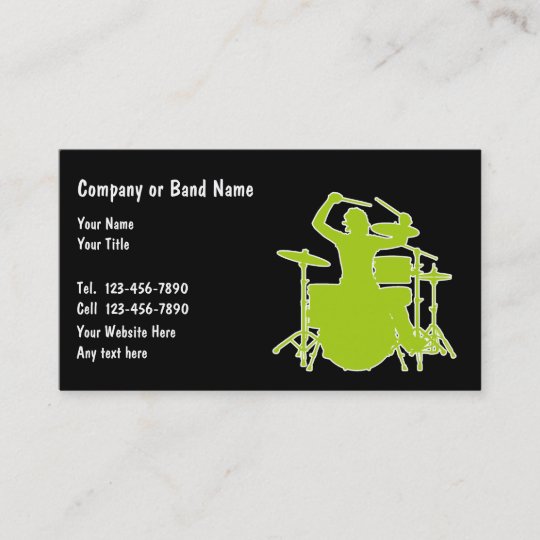 Music Band Business Cards | Zazzle.com