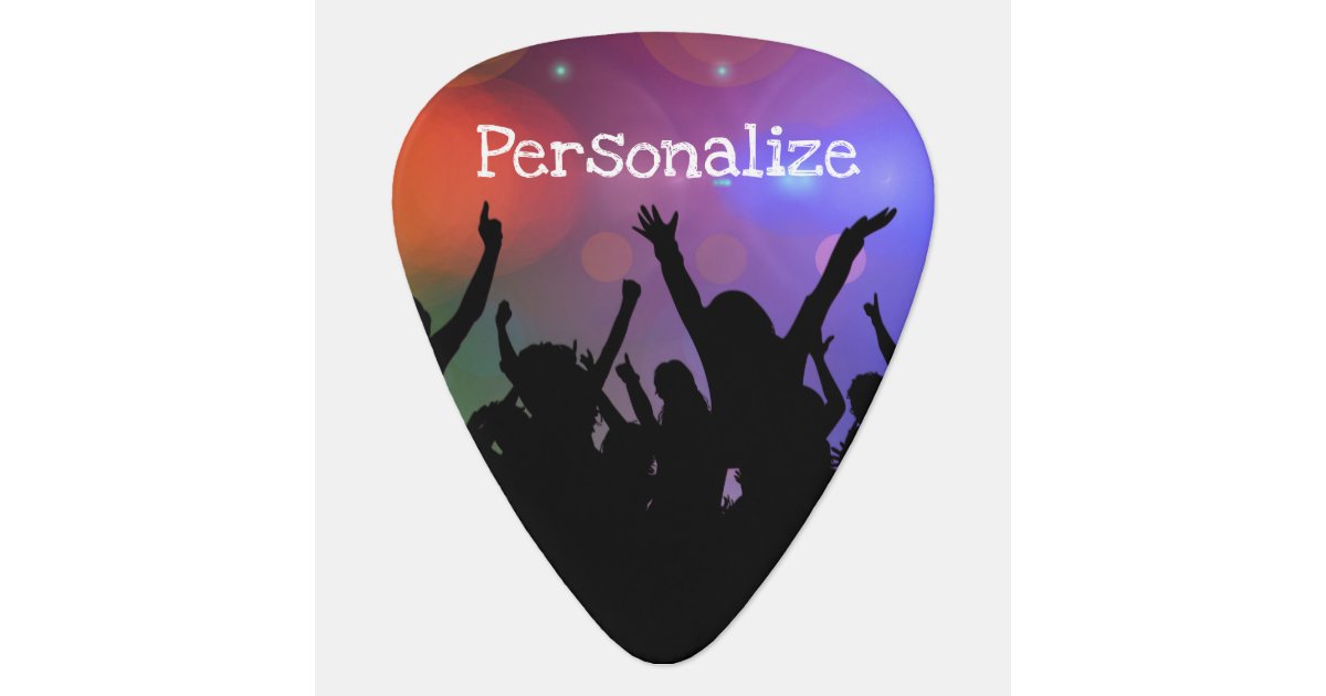 Music Band Groupies Design - Guitar Guitar Pick | Zazzle