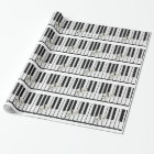 Classical Piano Keys Wrapping Paper | Zazzle.com