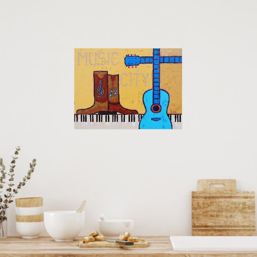 music city poster | Zazzle