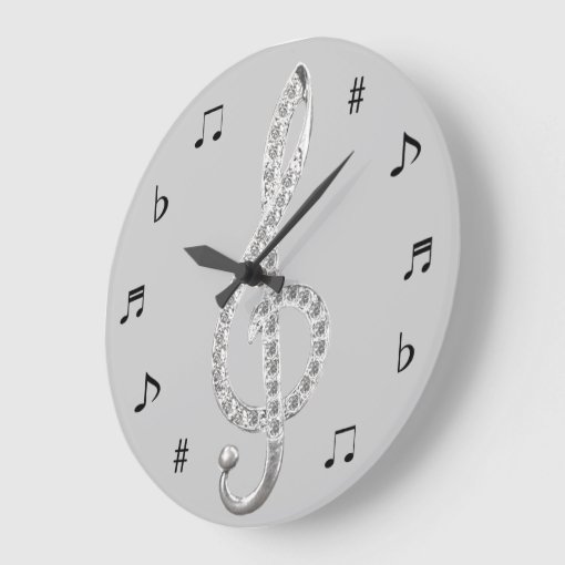Music Clock | Zazzle