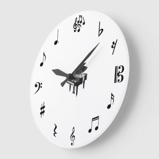 Music Clock | Zazzle