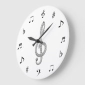 Music Clock | Zazzle