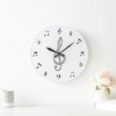 Music Clock | Zazzle