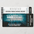 Music Concert VIP Ticket And RSVP Wedding Invitation | Zazzle