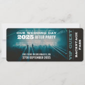 Music Concert VIP Ticket with QR Code Save The Date | Zazzle