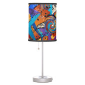 Music Decor Colorful Music Art Lamp Jazz Lamp | Zazzle