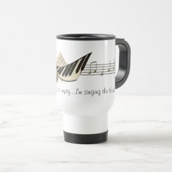 Music Design Travel Mug | Zazzle
