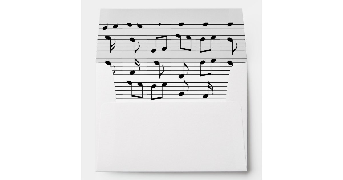 Music Envelope | Zazzle