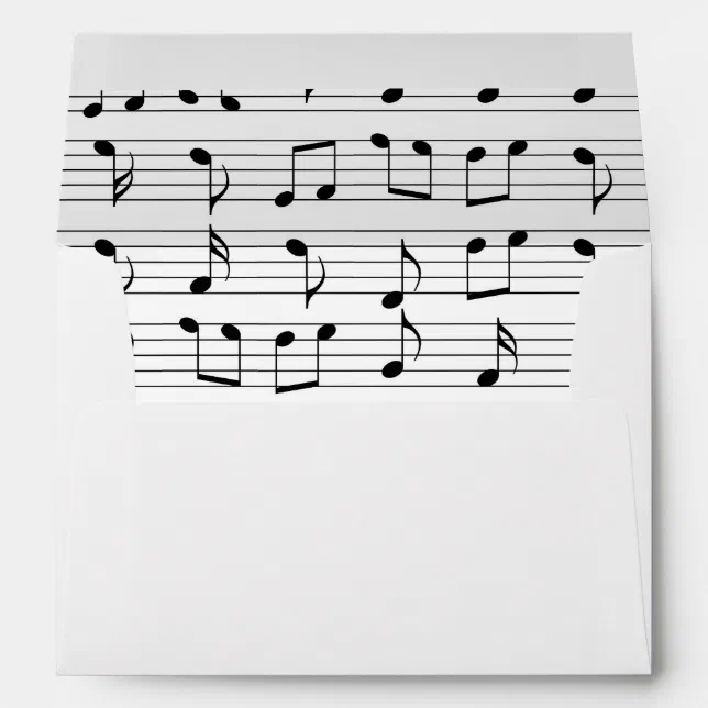 Music Envelope | Zazzle