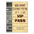 Backstage Pass Party Invitation | Zazzle.com
