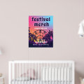 Music Festival | Sweet 16 Festival Merch Sign | Zazzle