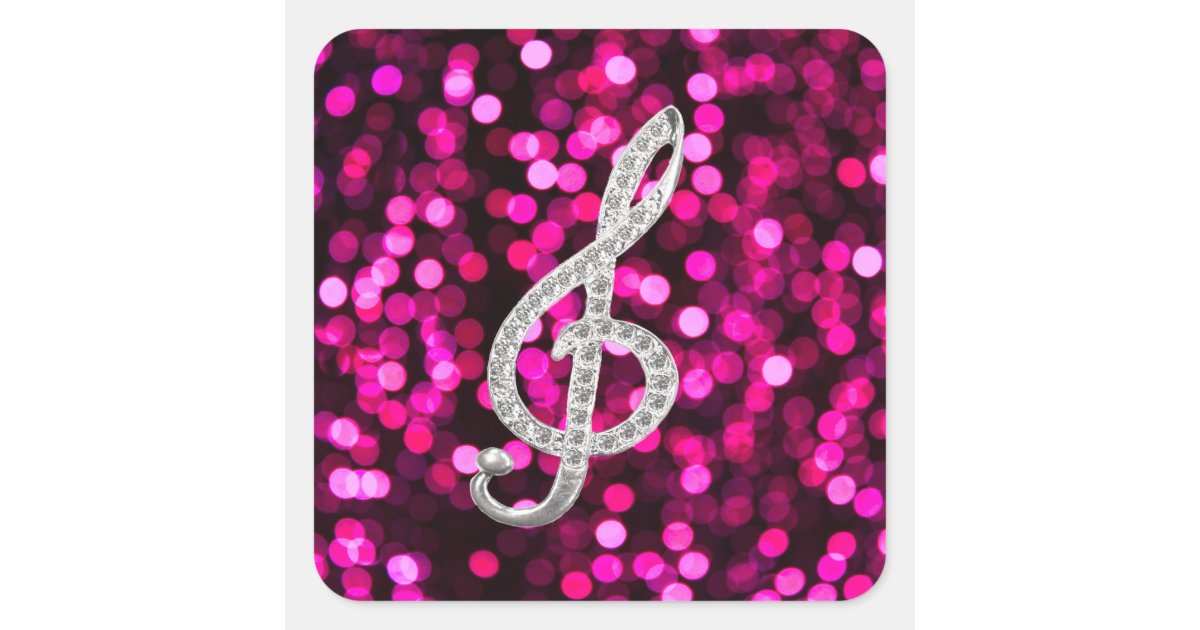 Music Gclef sticker | Zazzle