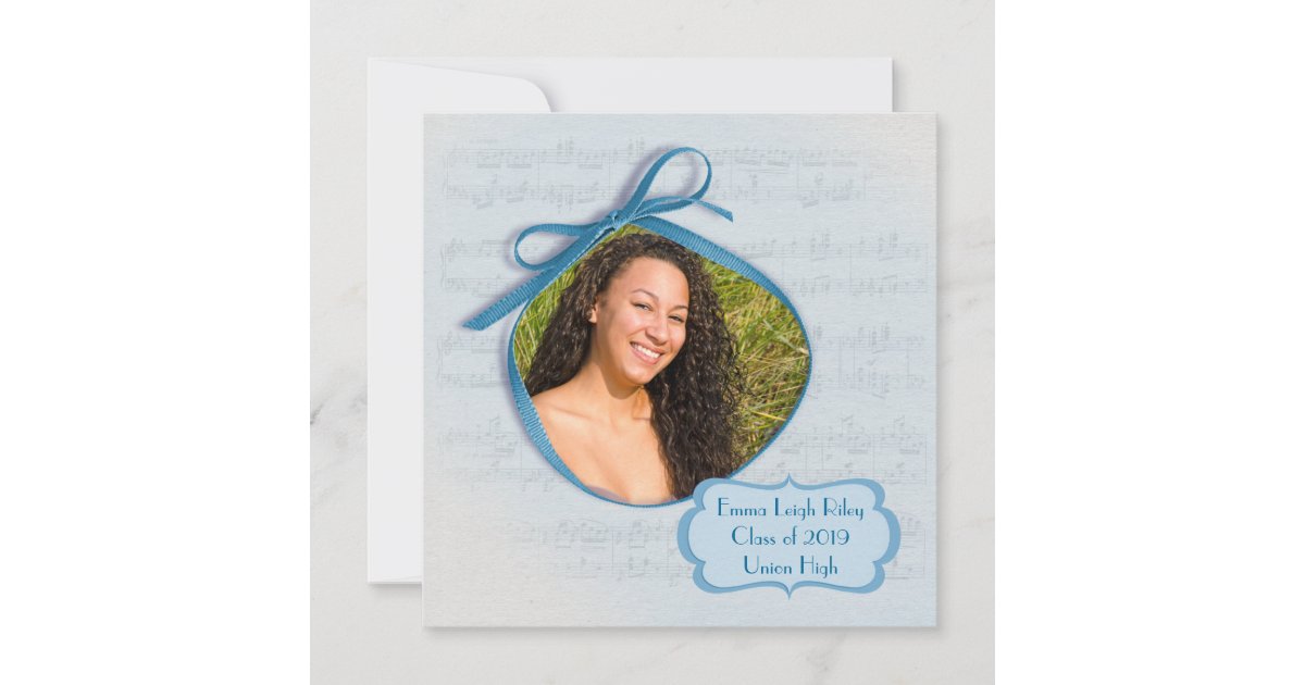 Music Graduation Party Invitation | Zazzle