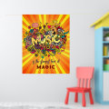 MUSIC is the strongest form of Magic Poster | Zazzle