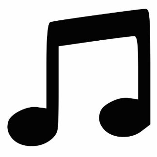 Music Note Acrylic Cut Out