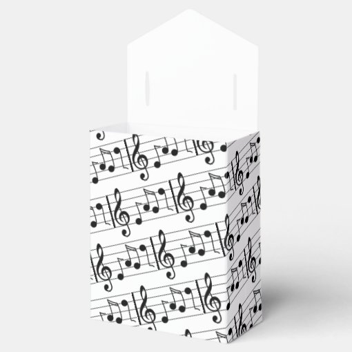 Music Note Favor Box | Zazzle