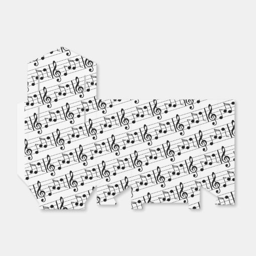 Music Note Favor Box | Zazzle