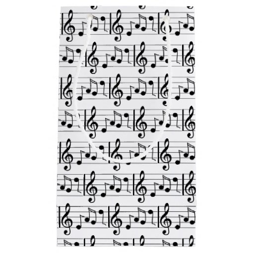 Music Note Gift Bag | Zazzle