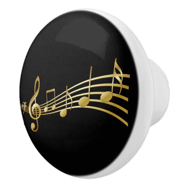 Music Note Knob | Zazzle