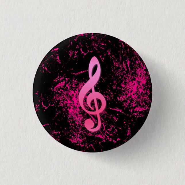Music Note Symbol Button | Zazzle