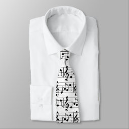 Music Note Tie | Zazzle