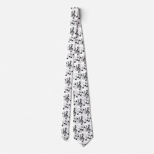 Music Note Tie | Zazzle