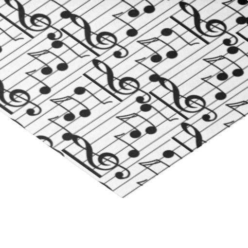 Music Note Tissue Paper | Zazzle