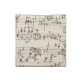 Music notes cloth napkin | Zazzle
